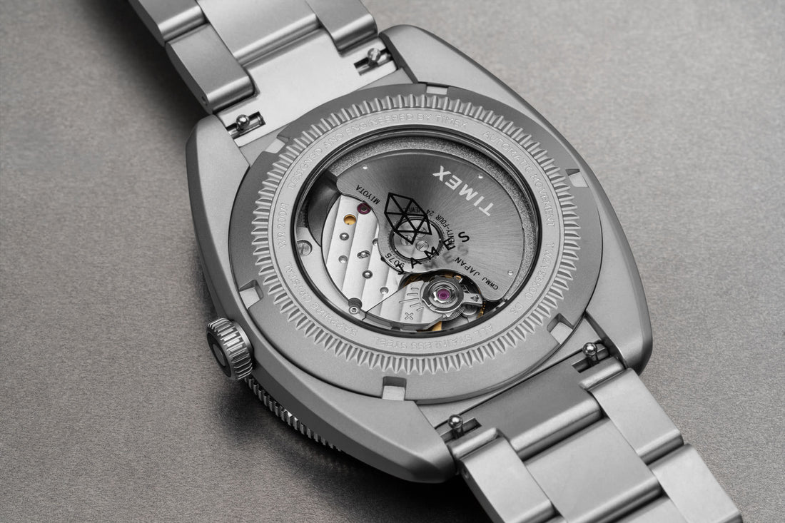 The James Brand × Timex Automatic GMT Watch